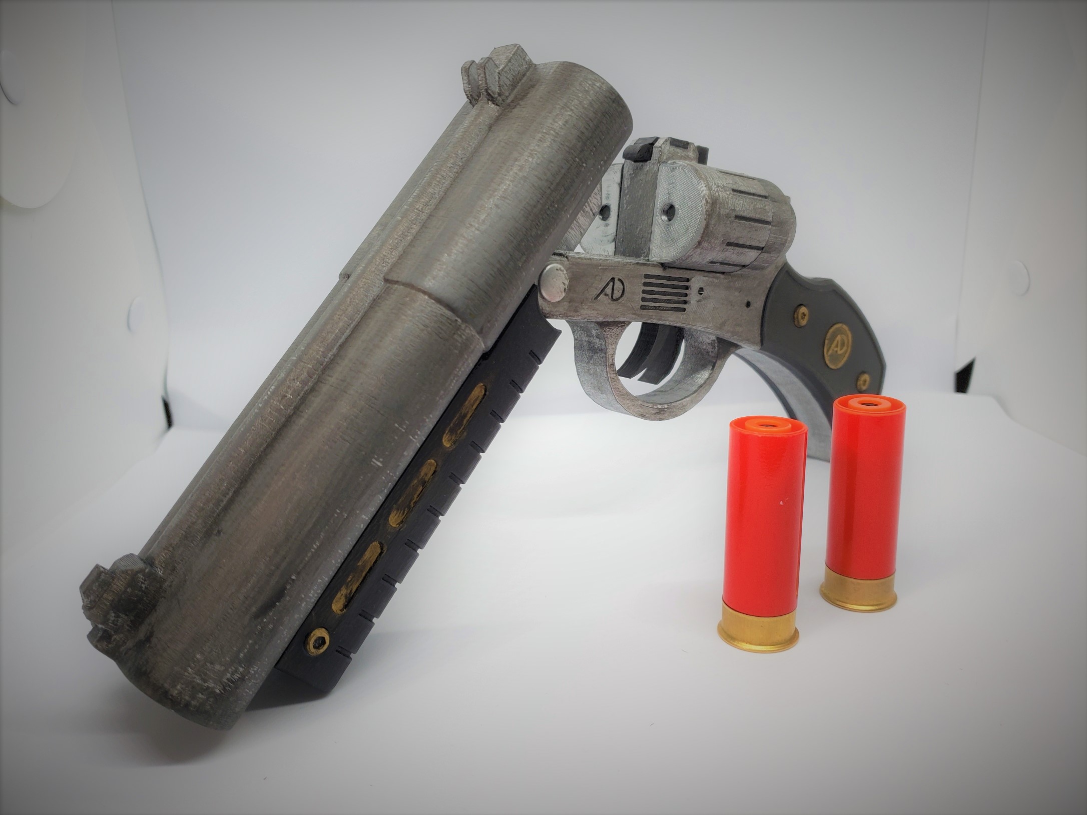 🔫 K-211 Sci-Fi Shotgun for PPS Airsoft Shells・ 3D File for 3D printing ...
