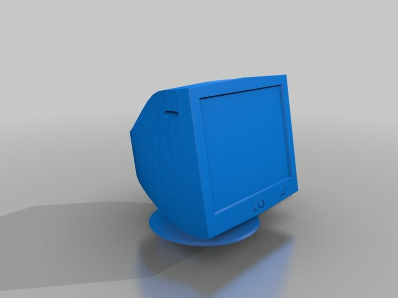 Free STL file CRT MONITOR! 🖥️ ・3D printable object to download・Cults