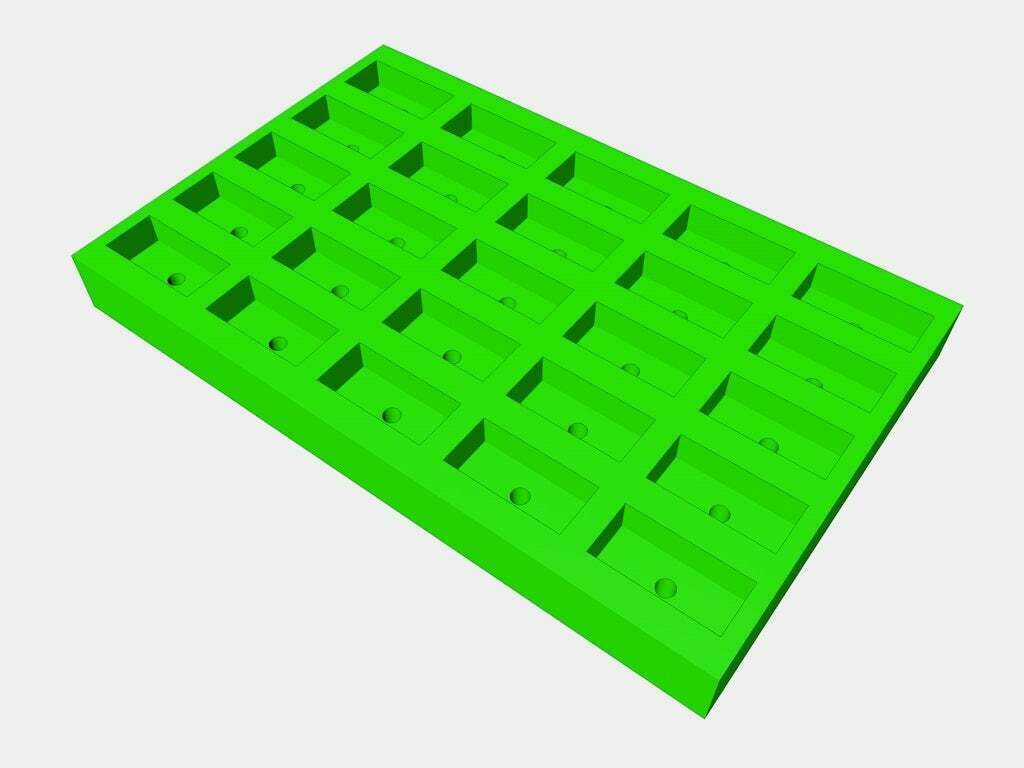 🧱 Brick Mould 1/12 Scale・Free STL File for ・Cults