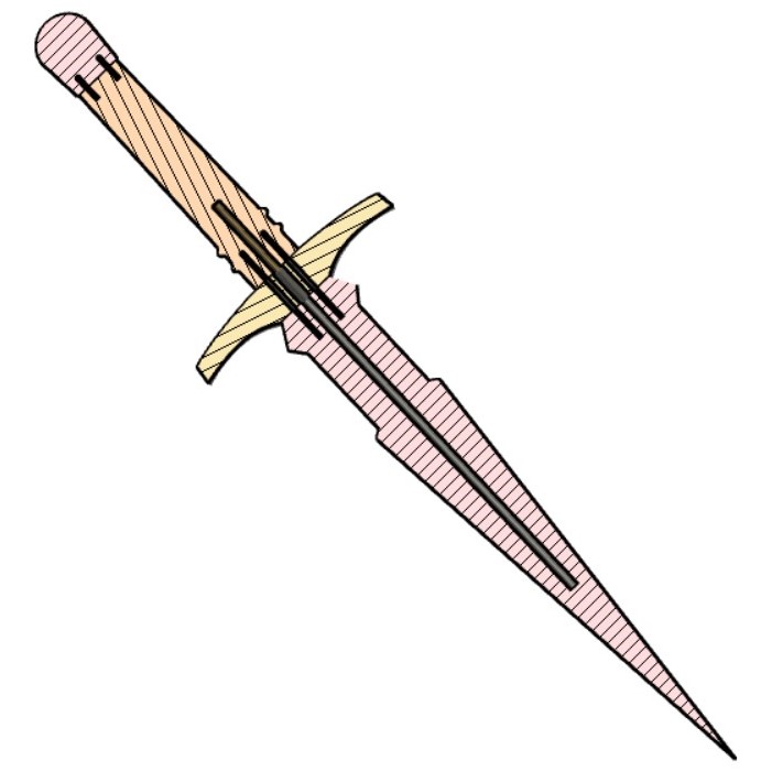 arquivo 3D Daga de Loki Dios de la Travesura 🗡️ ・design para impressão ...