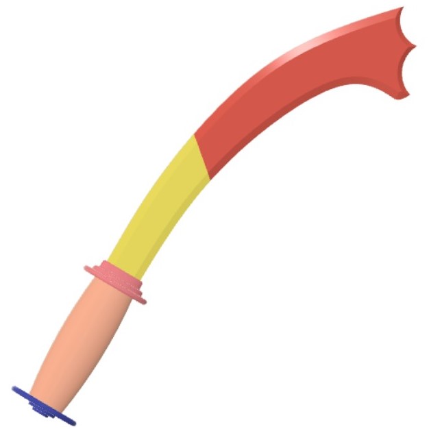 STL file Gamorrean Gaurd Sword 🗡️ ・3D printable model to download・Cults