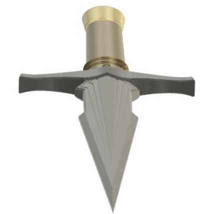 arquivo 3D Daga de Loki Dios de la Travesura 🗡️ ・design para impressão ...