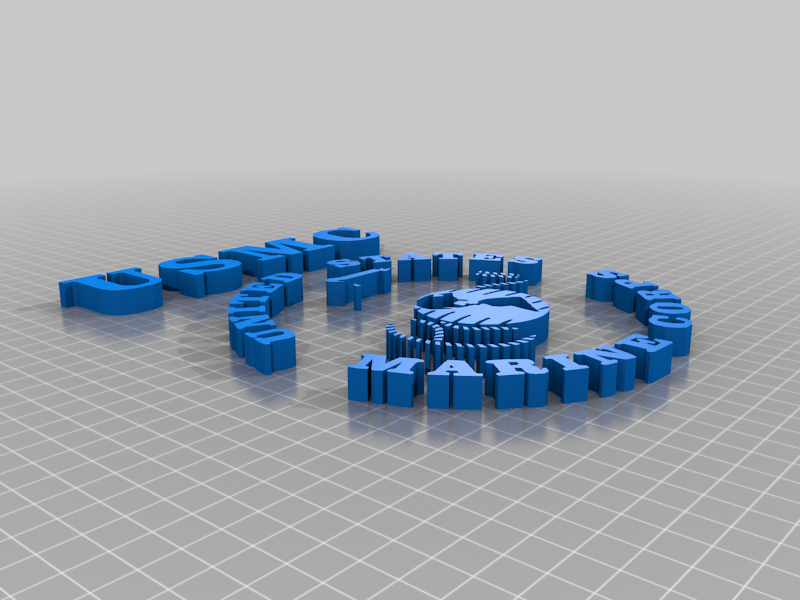 🎨 USMC Logo Multi Color・Free 3D File for ・Cults