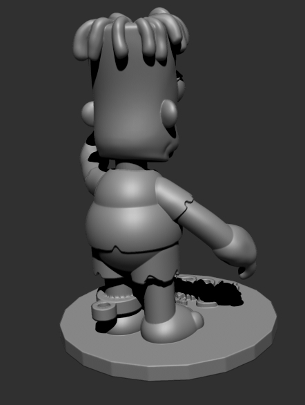 👽 HUGO SIMPSON (BART'S EVIL TWIN)・Free 3D File for ・Cults