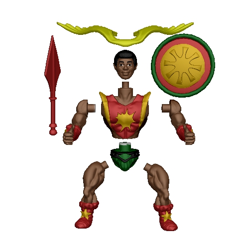 🆕 SUN-MAN 1985 OLMEC・ 3D File for ・Cults