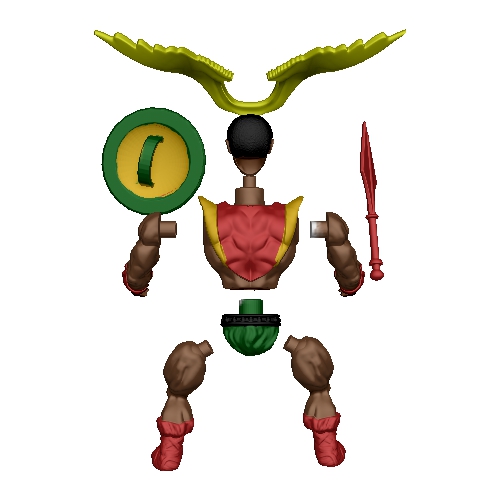 🆕 SUN-MAN 1985 OLMEC・ 3D File for ・Cults