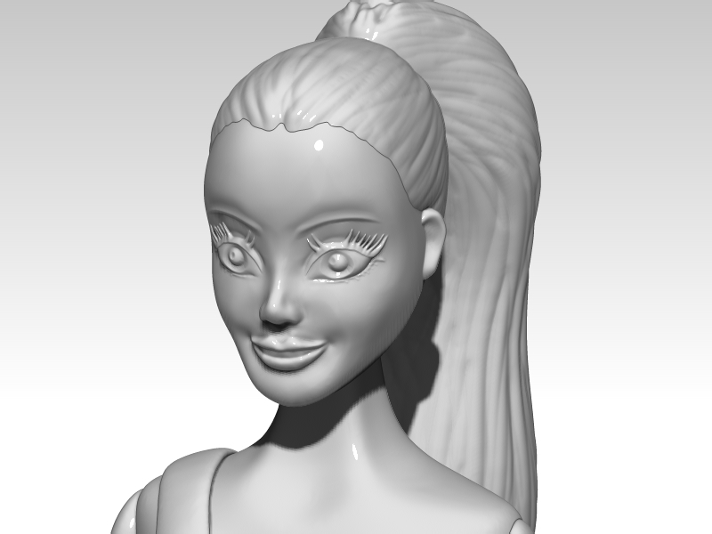 👶 STACY - Model Based on Classic Barbie Doll・ 3D File for ・Cults