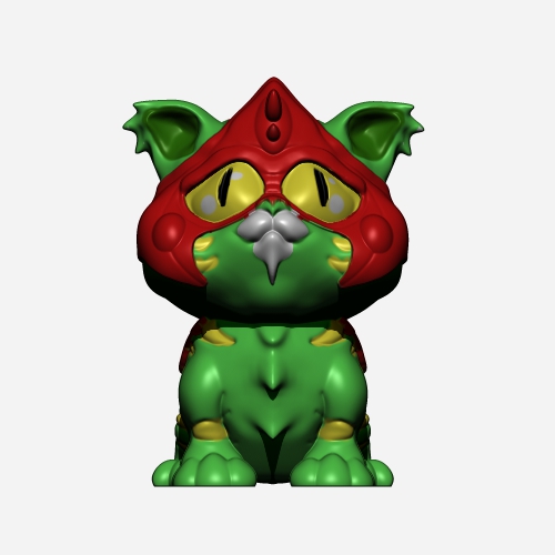 Archivo 3D BATTLE KITTEN (BABY CRINGER) 👶 ・Modelo para descargar e ...
