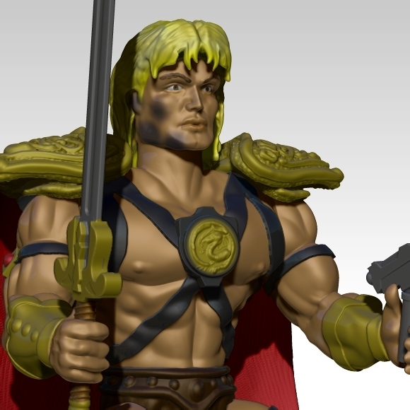 🎬 HE-MAN 1987 MOVIE MOTU・ 3D File for ・Cults