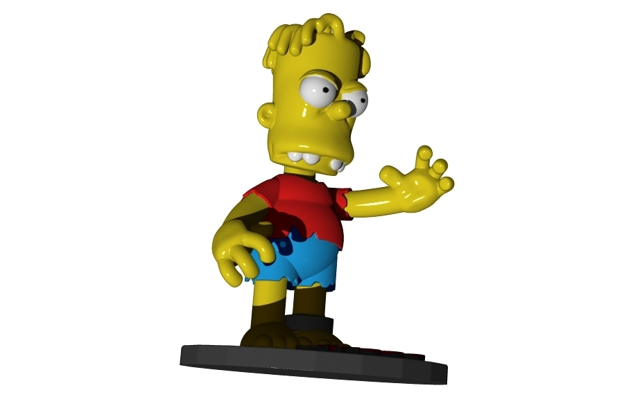 👽 HUGO SIMPSON (BART'S EVIL TWIN)・Free 3D File for ・Cults
