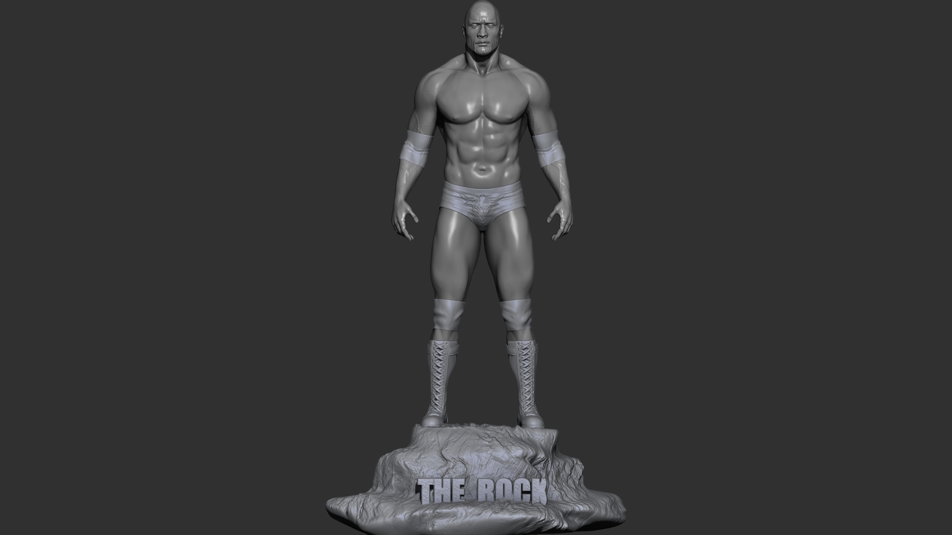 🪨 The Rock - Dwayne Johnson 3D Print・ 3D File for ・Cults