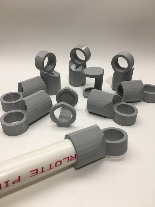 Работа Adjustable Angle 3-Way Elbow, 1/2 Inch PVC Pipe Fitting Series # ...