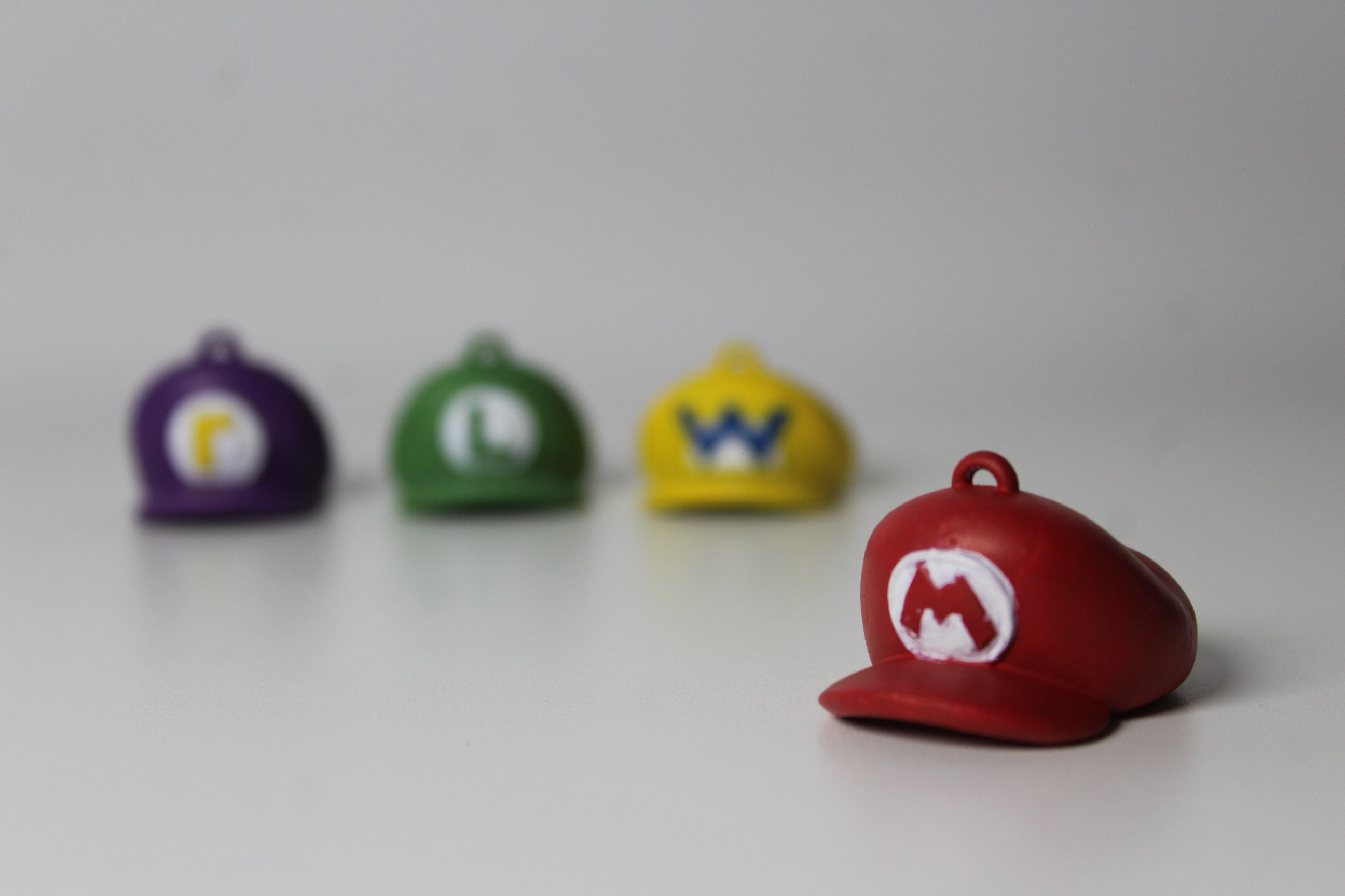 3D file MARIO BROS NINTENDO KEYCHAIN PACK 🗝️ ・3D print design to ...