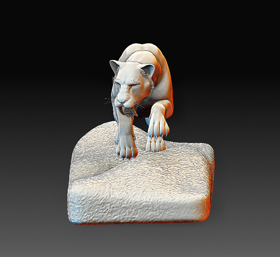 Free STL file Sabertooth 🎨 (OBJ)・3D printer model to download・Cults