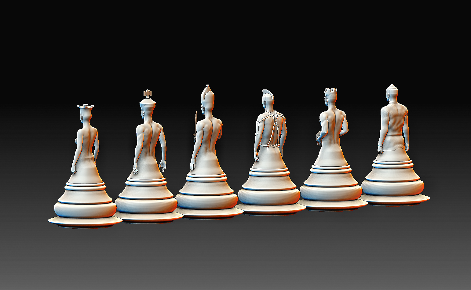 ♟️ Chess figure・Free STL File for ・Cults