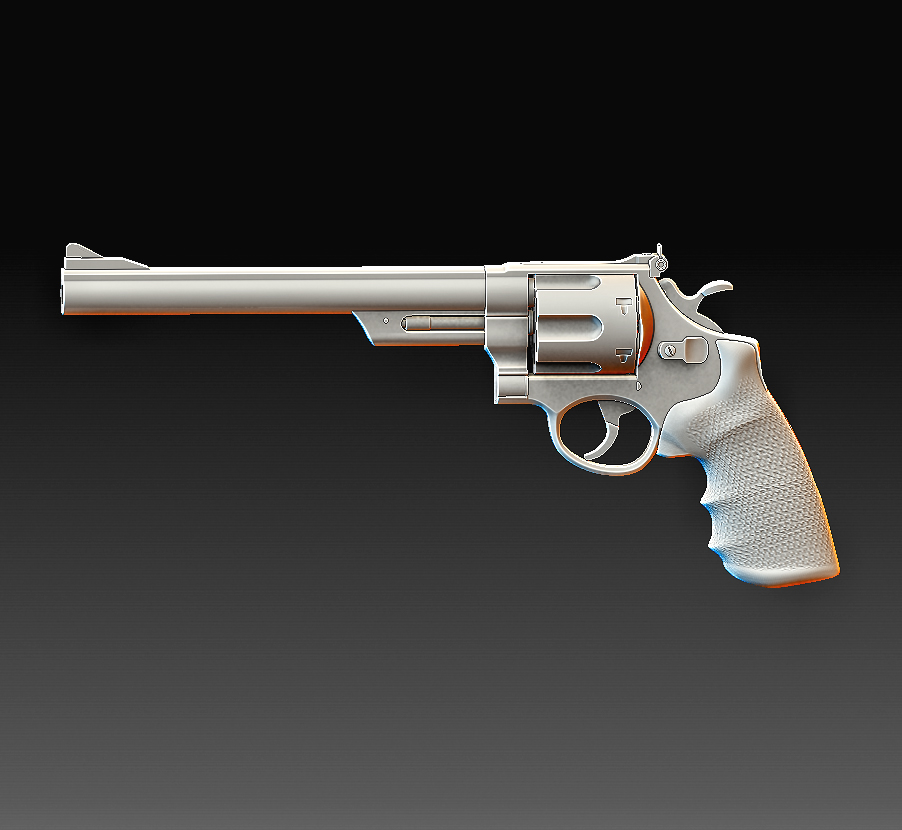 Free STL file Magnum 🔫 (OBJ)・3D printing model to download・Cults