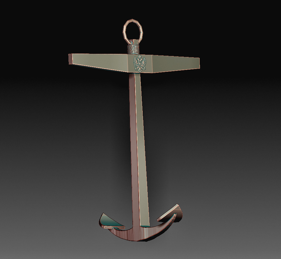 STL-Datei Anchor kostenlos ⚓ (OBJ)・Vorlage für 3D-Drucker zum ...