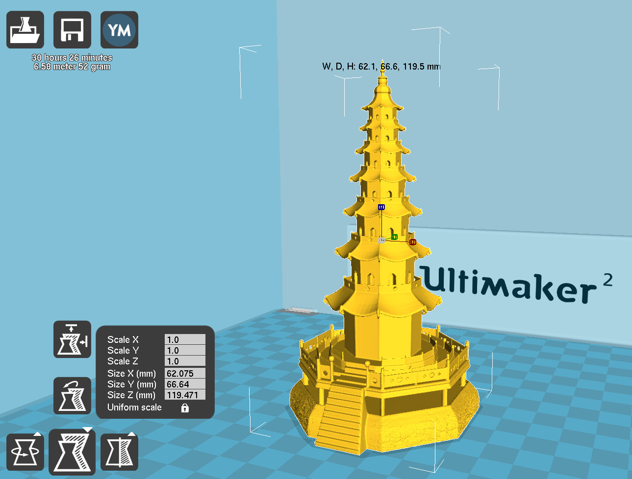 Free STL file Japan tower 🇯🇵 (OBJ)・3D printer model to download・Cults