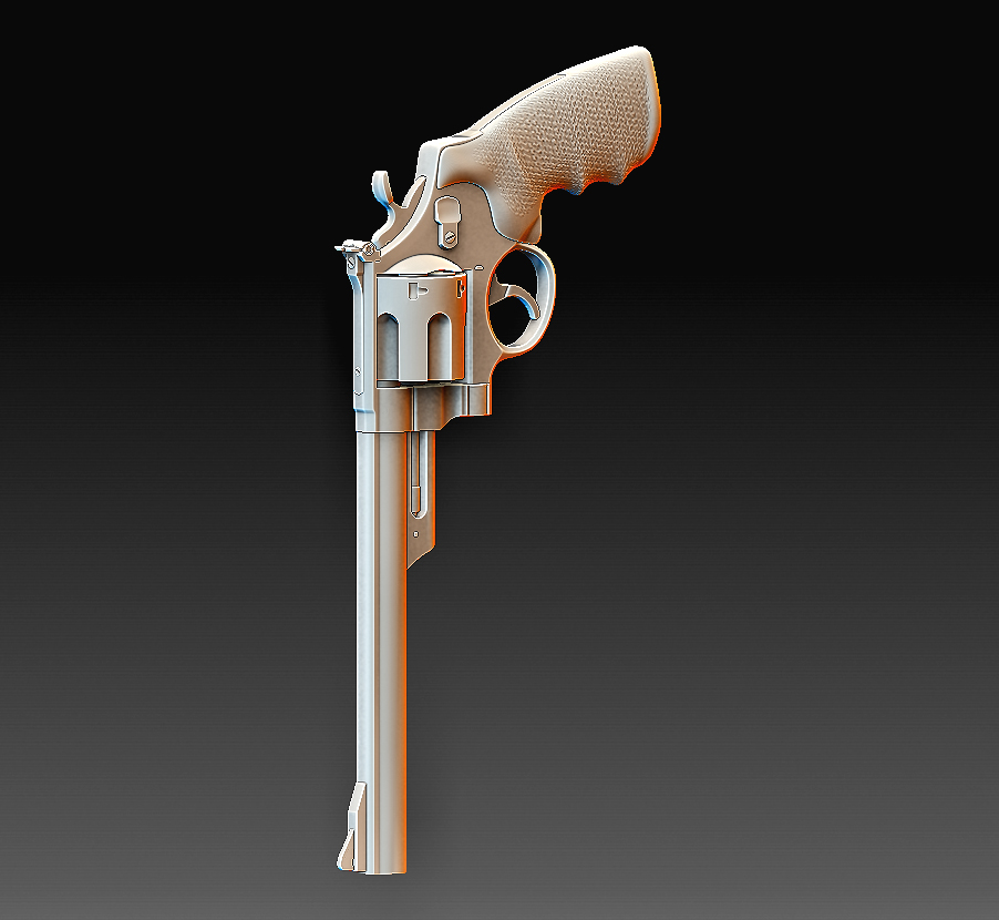 Free STL file Magnum 🔫 (OBJ)・3D printing model to download・Cults