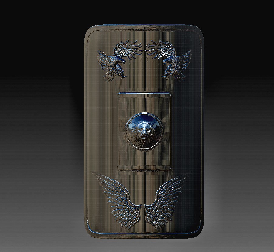 🛡️ Roman shield・Free STL File for ・Cults