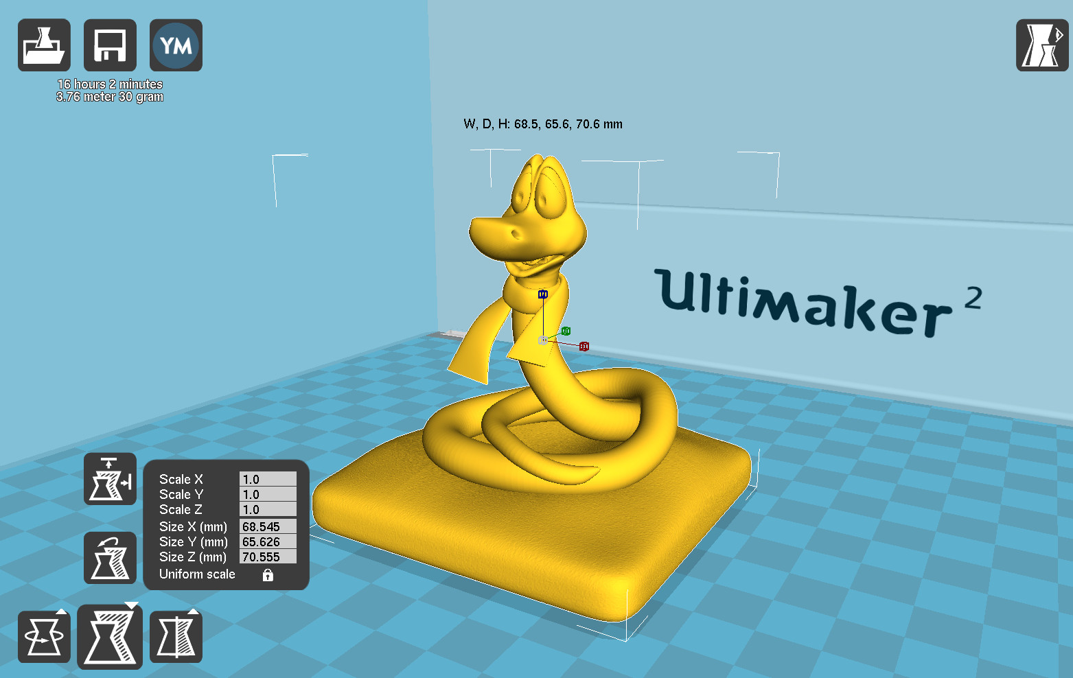 Free STL file Baby snake 👶 (OBJ)・3D printing template to download・Cults
