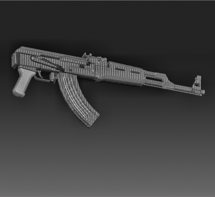 🔫 AK - 47・Free STL File for ・Cults