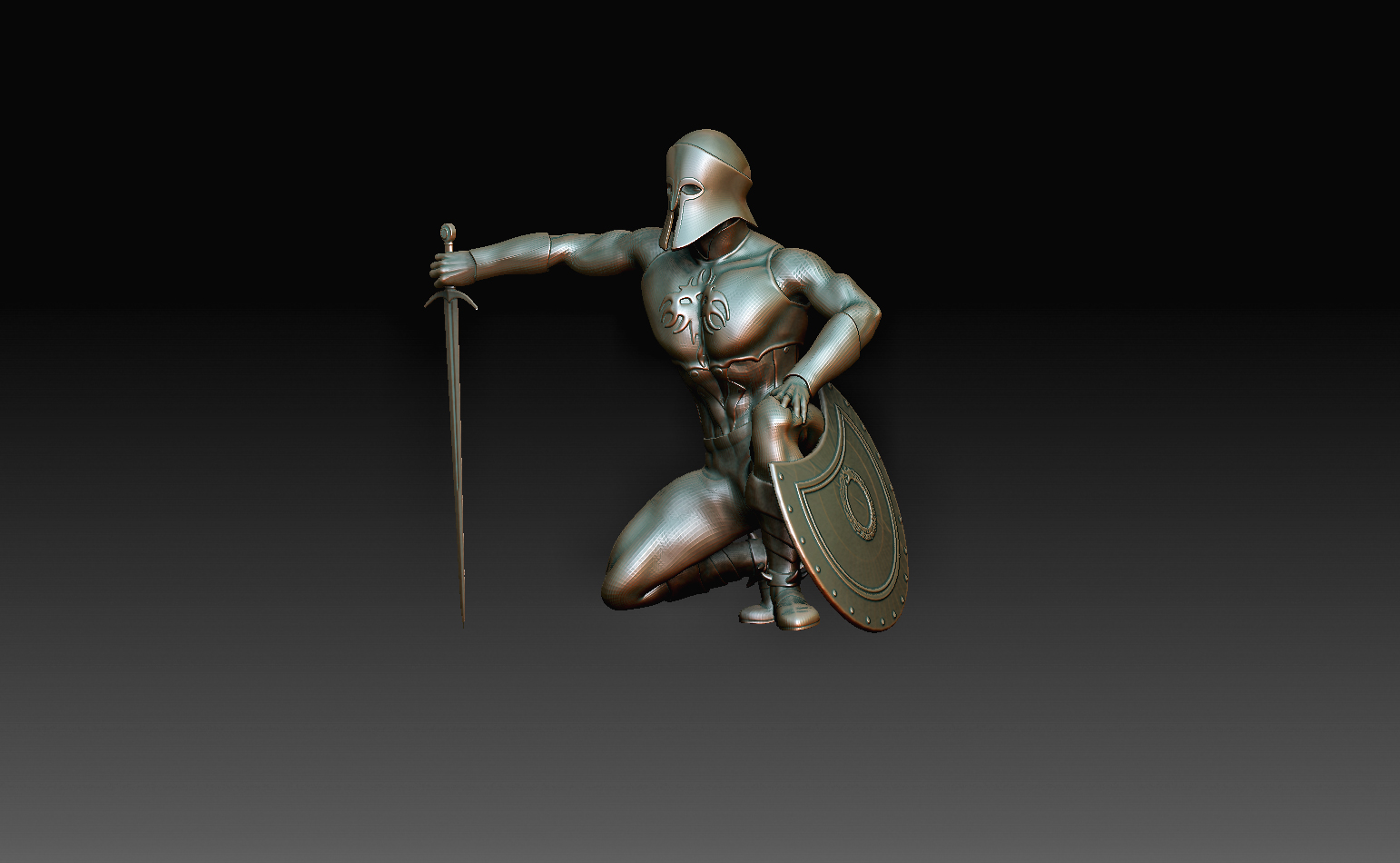Free STL file Gladiator 🎨 (OBJ)・3D printable design to download・Cults