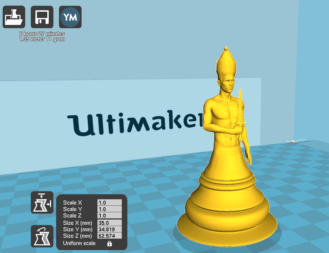 ♟️ Chess figure・Free STL File for ・Cults