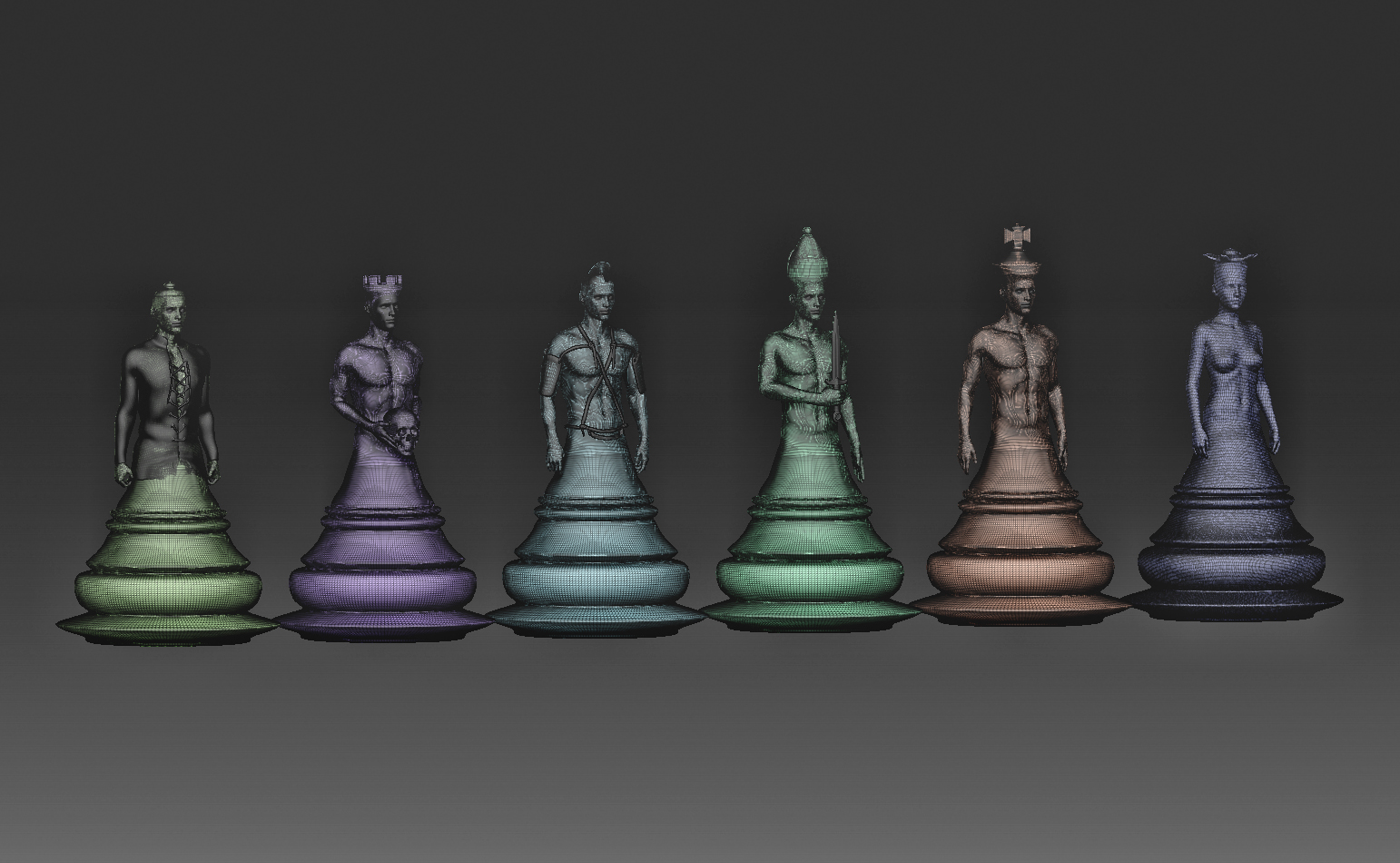 ♟️ Chess figure・Free STL File for ・Cults