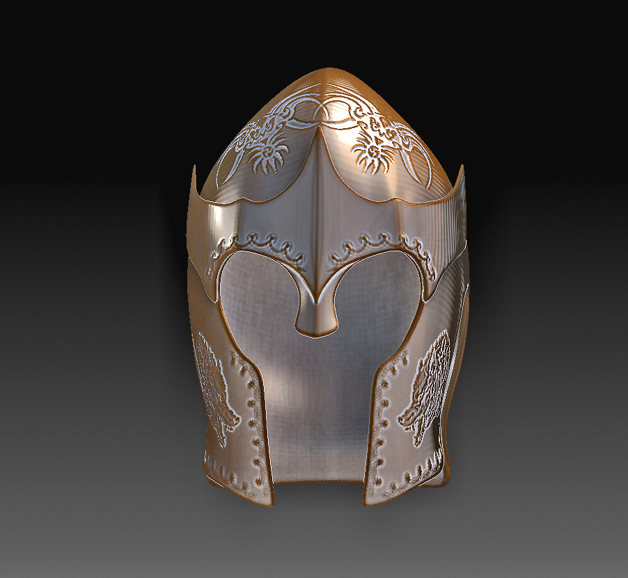 🪖 Fantasy helmet・Free STL File for ・Cults