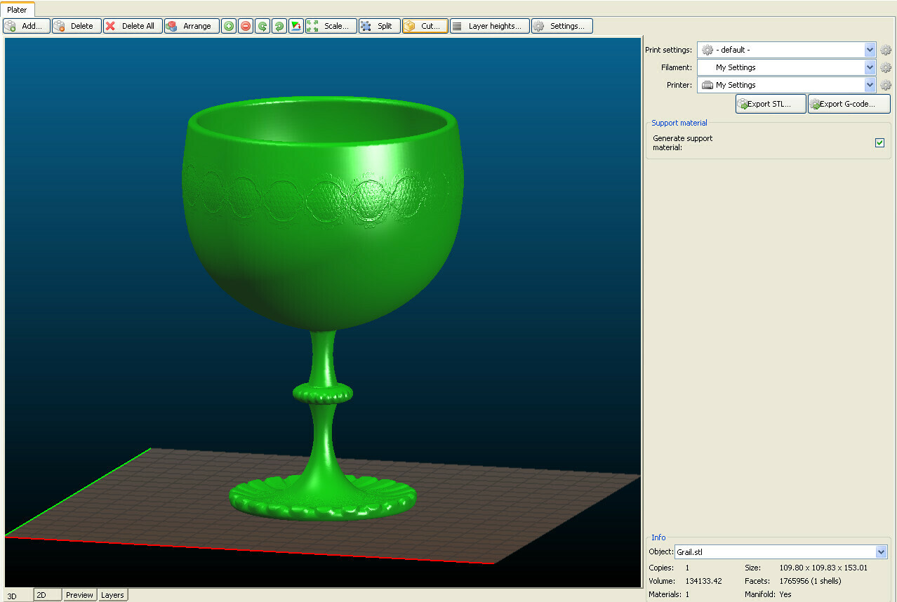 Free STL file Grail 🎨 (OBJ)・Model to download and 3D print・Cults