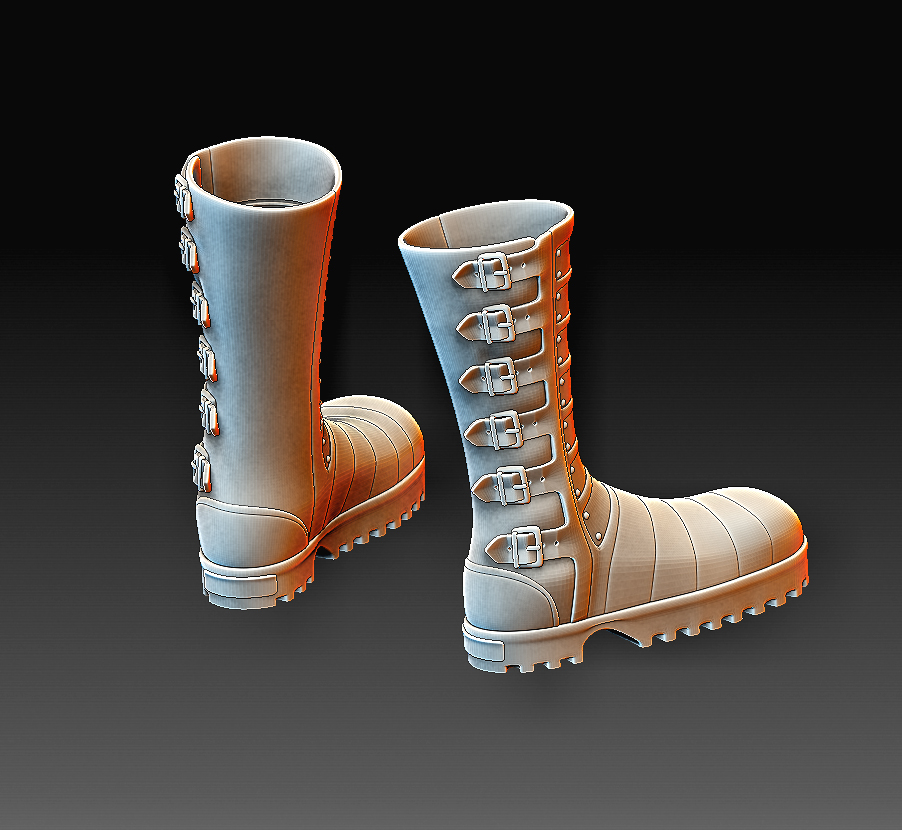Free STL file Boots 3 🎨 (OBJ)・3D print design to download・Cults