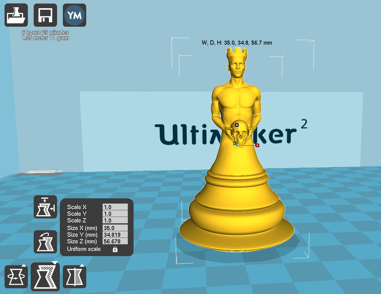 ♟️ Chess figure・Free STL File for ・Cults
