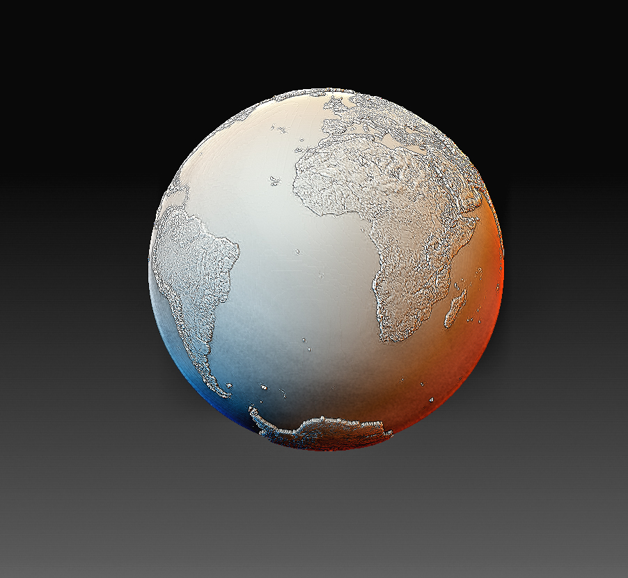 🌍 Earth・Free STL File for ・Cults