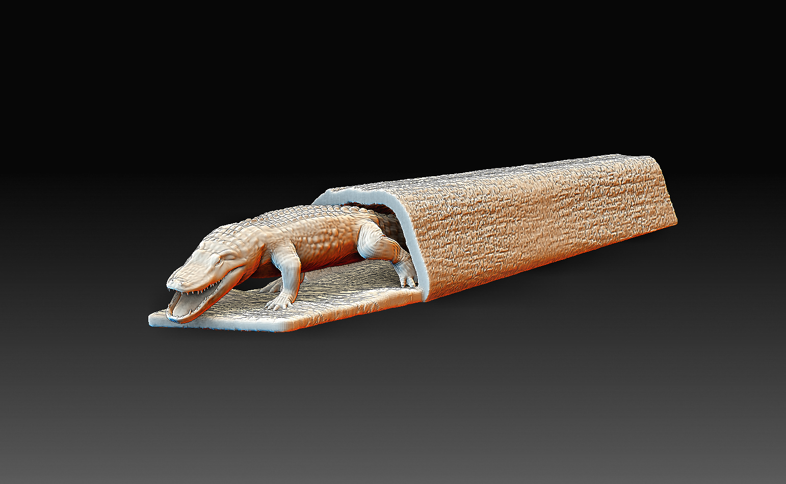 🐊 Alligator・Free STL File for ・Cults