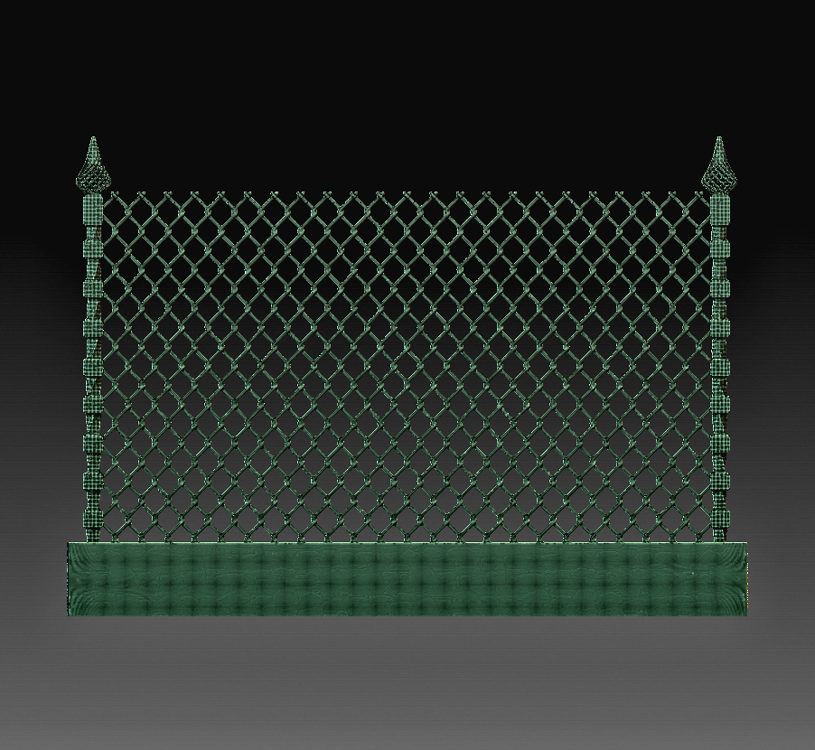 Free STL file Wall fence 🎨 (OBJ)・3D printable model to download・Cults
