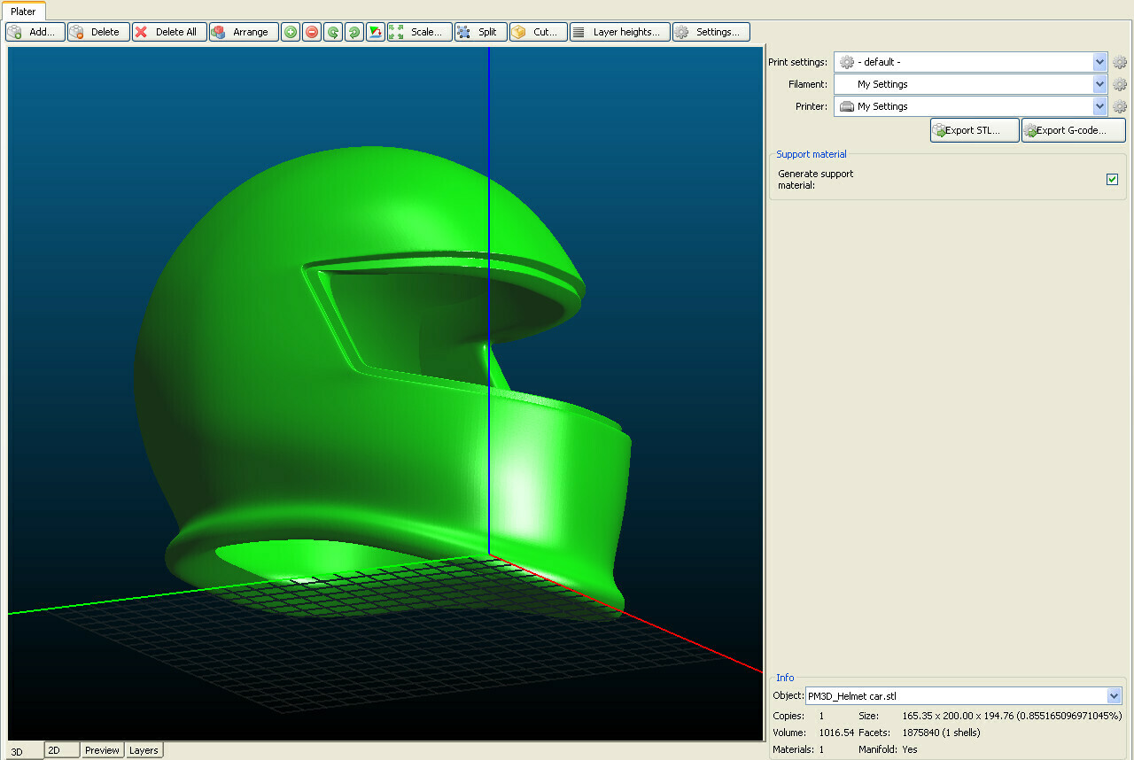 Free STL file Helmet car 🪖 (OBJ)・3D printing idea to download・Cults