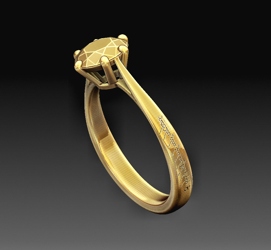 Free STL file Ring 02 💍 (OBJ)・3D printable object to download・Cults