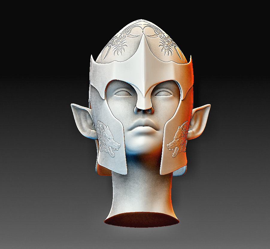 🧝 Elf Head・Free STL File for ・Cults