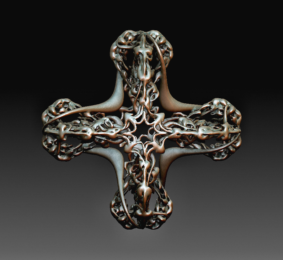 Free STL file Fractal ornament 11 🎨・3D printer model to download・Cults