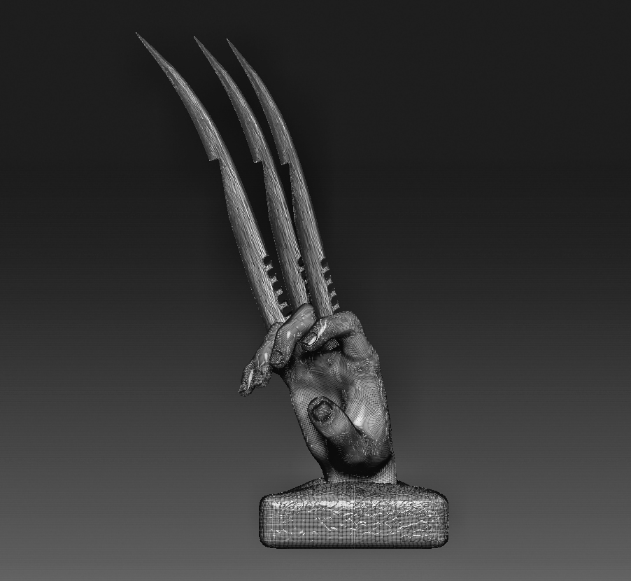 👨 X Man hand・Free STL File for ・Cults