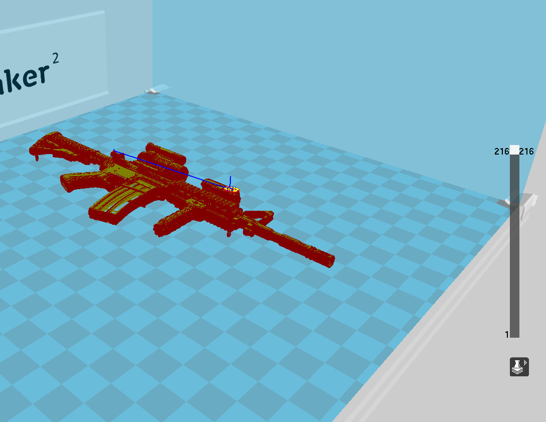 🔫 AR - 15 Rifle・Free STL File for ・Cults