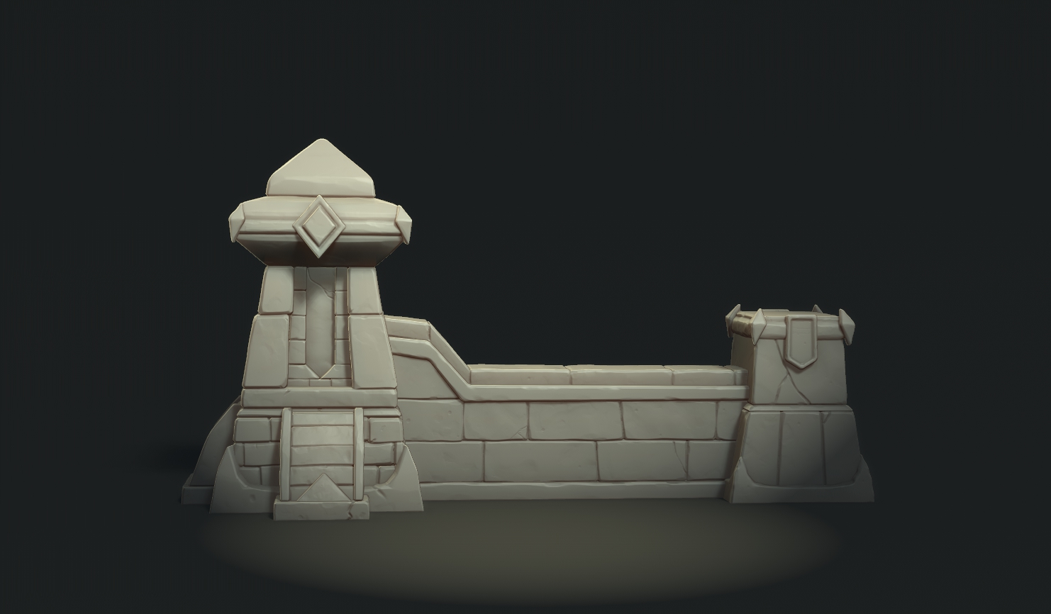 🦑 Sand wall・Free STL File for ・Cults