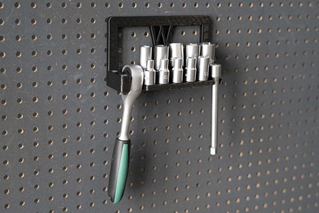 Free STL file Tool Holder for Socket Wrench Set 12pcs 1/4" with ...