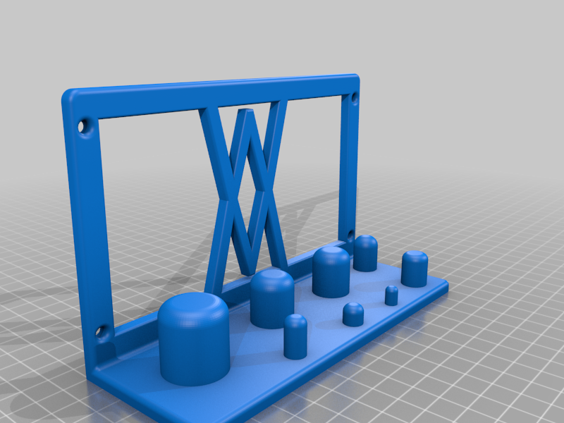 🔧 Wall Mount for Power Adapter Set 8pcs 002 I for screws or peg board ...