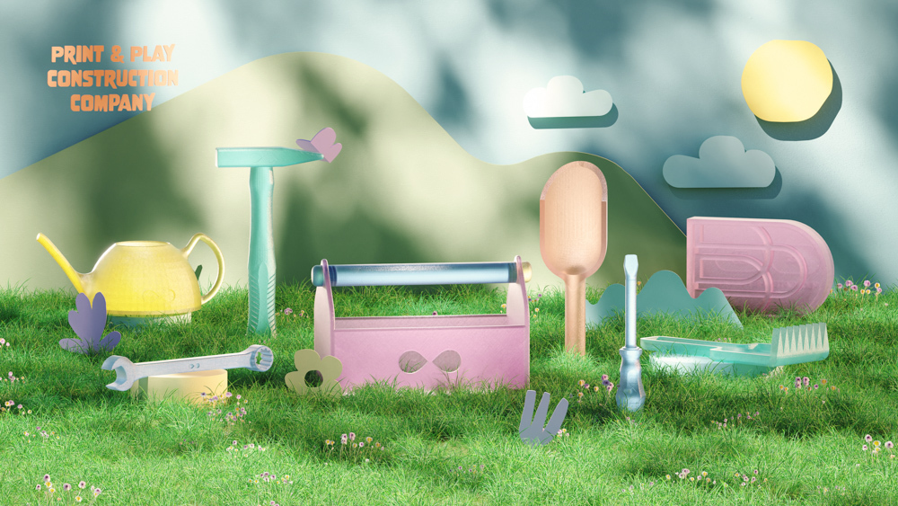 Free STL file Screwdriver Toy for Children I SM005 🪛 ・3D print design ...