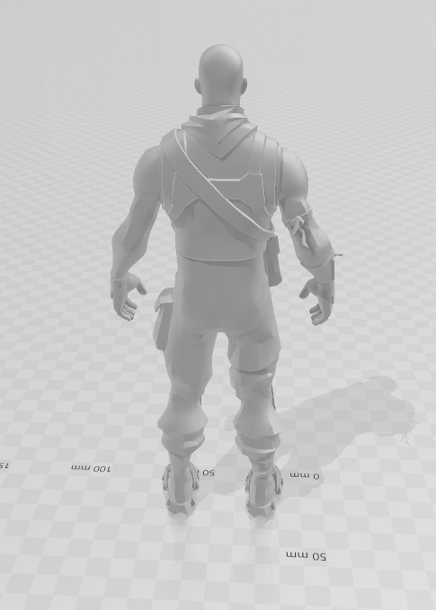 STL file Fortnite Skeleton 💀 ・Model to download and 3D print・Cults