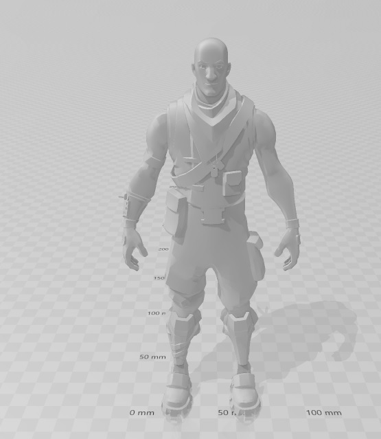 STL file Fortnite Skeleton 💀 ・Model to download and 3D print・Cults