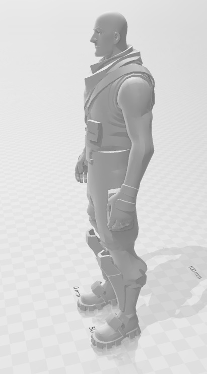 STL file Fortnite Skeleton 💀 ・Model to download and 3D print・Cults