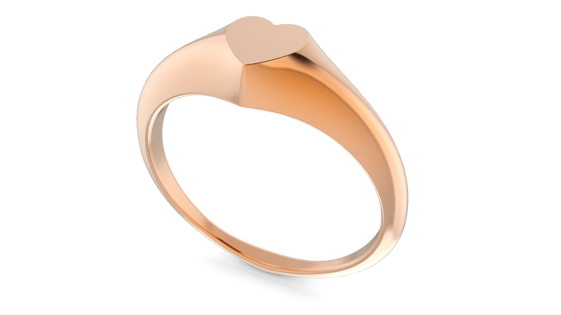 STL file Heart ring 💜 ・3D printing template to download・Cults